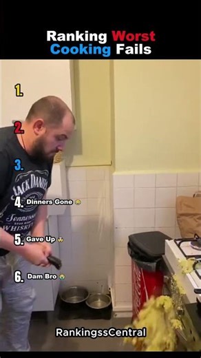 Ranking Worst Cooking Fails 😂