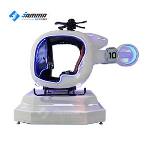 [Hot Item] Self-Service Two Pieces 32 Inch Big Screen Vr Airplane Simulating Helicopter Shape Vr Aircraft