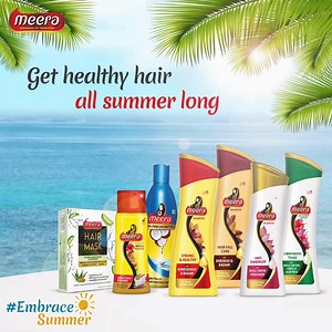 19 reactions · 3 comments | #EmbraceSummer with Meera's perfect Hair Care routine! BUY NOW! #WorldOfMeera #HairCare #SummerReady | Meera | Facebook