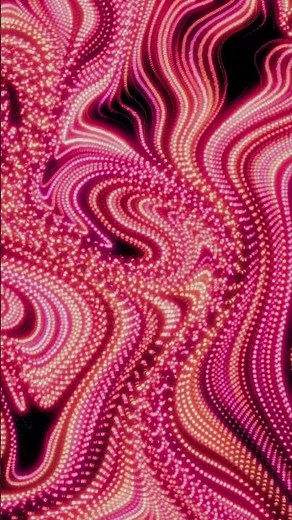 Colorful Abstract Pink Wavy Patterns Loopin