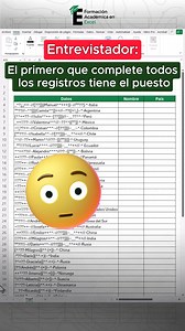 270K views · 4.9K reactions | ¿Datos mal escritos? Lo solucionamos en 15 segundos con la herramienta Autorelleno en Excel. ⏱️ #exceltutorial #exceltips #excel | FAE - Formación Académica Excel | Facebook