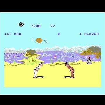 The Way of the Exploding Fist (C64, 1985) #shorts