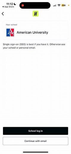 Handshake 101: How to Log In (Mobile)