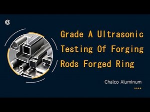 Grade A Ultrasonic Testing Of Forging Rods Forged Ring