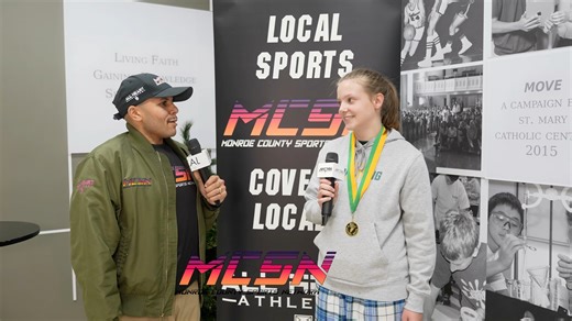 3.2K views · 22 reactions | Flat Rock Wrestler, Chloe Hounshell represented Level Pebble at the 4th Annual Kestrel Invite by bringing home 1st Place at (140).  Take a listen to what she had to say after the tournament! 磊祿‍♀️ Monroe County Sports Network powered by Friendly Ford Lincoln and partnered with All Heart Athletics & Club 150  Interview courtesy of #club150 member- Flat Rock Rotary | Monroe County Sports Network | Facebook