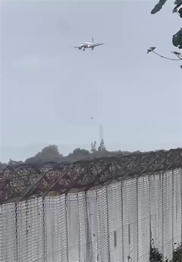 2.7M views · 4.7K reactions | This is the heart-in-the-mouth moment a flight from London City aborted landing at Belfast City Airport due to Storm Amy. Earlier comedian Jason Manford shared how one passenger asked to disembark the flight just as the crew prepared for take-off Video courtesy of Jacob Bushe | Belfast Live | Facebook