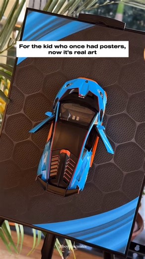 Aryan Kotadia | Artist on Instagram: "Presenting the Lamborghini Huracan STO Artpiece – where luxury meets obsession. 🔹 1:24 scale premium full-metal model 🔹 Detachable masterpiece with openable parts 🔹 Giant 16 x 12 inches frame 🔹 Delivery in just 5-7 days Not just a display. A statement. 🚀🔥 DM for orders ! Follow @boythatcreates for more…. #lamborghini #lamborghinihuracan #lamborghinihuracansto #lambo #carenthusiasts #car #diecast #cardisplay #giftideas #carlovers❤️ #diecastcars #hotwhee
