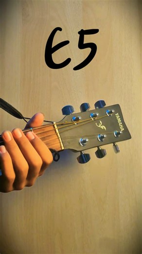 Guitar lessons for beginners (E5 chord) #guitar #chords