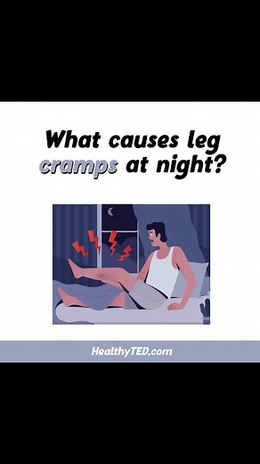 Does your leg hurt especially at night? #legcramp #learnontiktok #edutok #tiktokedu #fypage #fyp