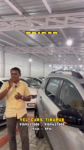 Vel Car Tirupur on Instagram: "🚘RENAULT TRIBER 🌲1.0 🌲RXZ 🌲PETROL 🌲7 SEATER 🌲TN 11 BQ 7858 🌲2024 🌲SINGLE OWNER 🌲INSURANCE LIVE 🌲8000 KM 🌲SILVER COLOUR 🌲AC 🌲POWER STEERING 🌲POWER WINDOWS 🌲ABS 🌲AIRBAGS 🌲ALLOYS 🌲REVERSE CAM SENSOR 🌲PUSH START BUTTON 🌲TOUCH SCREEN SYSTEM 🌲WIRELESS CHARGER 🌲CAR IN GOOD CONDITION 🌴PRICE: 720000/-(NEGO) 🚘VEL CARS 9159327000 9159427000"