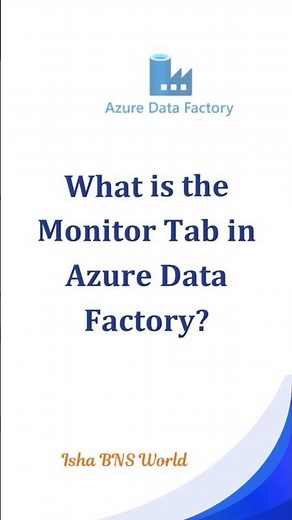 🔍 Monitor Tab in ADF Explained | Track Your Pipelines Like a Pro!