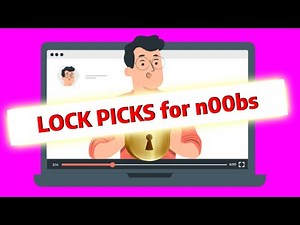 🎓 Learn LockPicking 🔒 Begiiner's Guide to Lock Picks (EXPLAINER VIDEO)