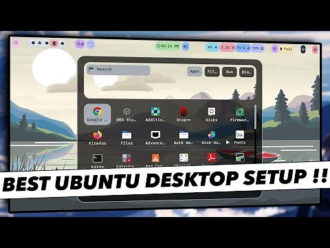 MINDBLOWING NEW UBUNTU HYPRLAND SETUP (2025) // MAKE YOUR UBUNTU DESKTOP LOOK MODERN