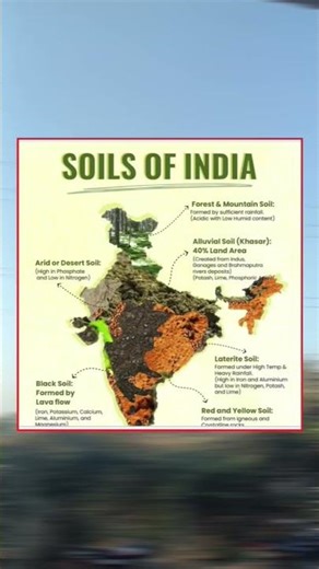 Soils of India | Types, Distribution & Key Features 🇮🇳🌱