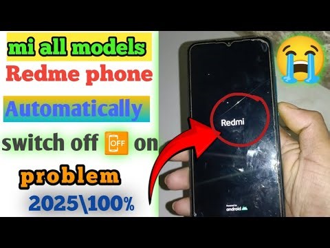 Mobile automatic switch off problem | phone apne aap swich off ho jata hai mi redme model off 🤕 📴