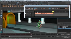 صفر تا صد آموزش مایا Ghosting Clips in the Maya Time Editor 2018
