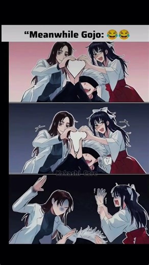 "Meanwhile.....Gojo 😂🤣