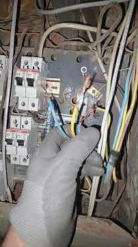 Как установить и подключить нулевую шину на дин рейку в щитке