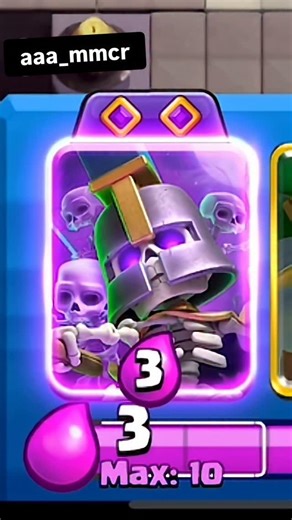 aaammcr | Skeleton Army Evolution #clashroyale | Instagram