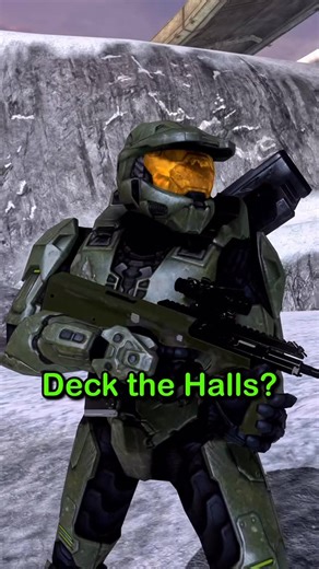 Michael Kalker on Instagram: "Did you remember to Deck the Halls? #halo #memes #masterchief"