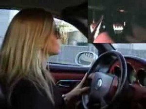 Fast Driving Girls - Bonnie Driving Mercedes SLK R170 (V001)