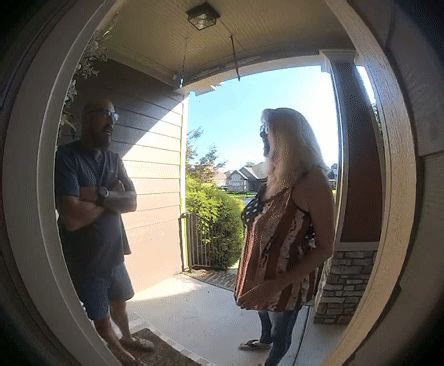 Friendly New Neighbor Drops by to Compliment Family's Fireworks Show