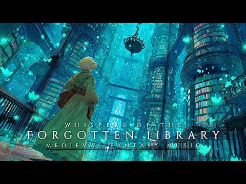 Whispers of the Forgotten Library | Calm Medieval Music for Reading & Rest
