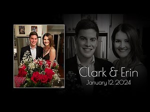 Clark & Erin 2024 | Wedding Rehearsal Dinner Slideshow