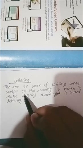 #Engineering drawing #Lettering #Loksewa #short video