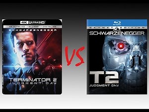 ▶ Comparison of T2: Judgment Day 4K HDR10 (DNR) vs T2: Judgment Day 4K Skynet Blu-Ray Edition