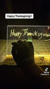 Acrylic LED Writing Board Review: A Fun and Affordable Gift Idea#LEDWritingBoard