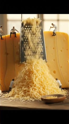 Mini Workers Make GIANT Pasta From Scratch! 😱🍝 #disney