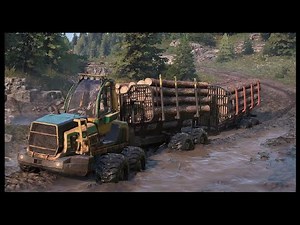 SnowRunner: 2x Short Logs in Austria (Reading Logs)