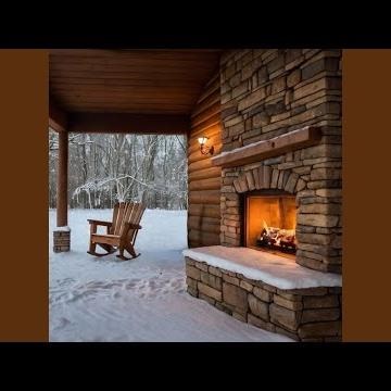 Fire and Falling Snow