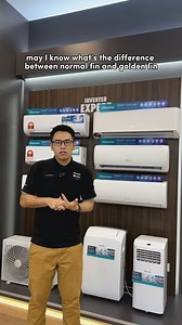 6.8K views · 101 reactions | ️ Curious about what makes our Golden Fin technology superior? Watch the ultimate showdown and see how it boosts durability, efficiency, and performance! #Hisense #Technology #Quality #GoldenFin #NormalFin #AirConditioner | Hisense | Facebook