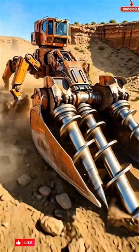 🚜Ultra-Fast Earth Digger: Massive Excavation in Action!