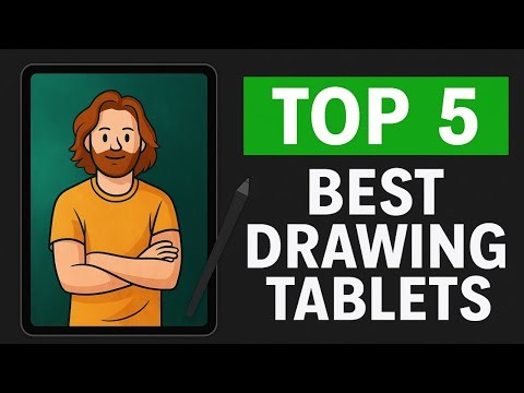 Top 5 Best Drawing Tablets 2025 | Best Tablets for Artists, Designers & Digital Creators