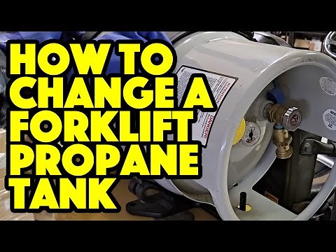 How to Change A Forklift Propane Tank