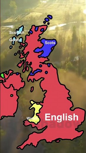 Language map of the British Isles 🇬🇧🇮🇪 #mapping