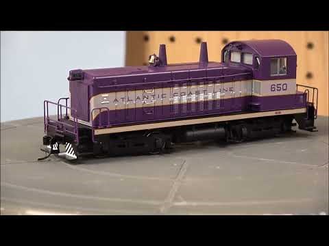 Review: BLI SW7 Switcher, Paragon 4 HO Scale ACL. Broadway Limited