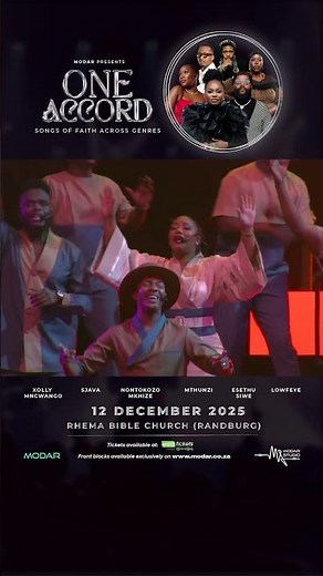 ONE WEEK TO GO! One Accord | Esethu Siwe | 12 Dec | Rhema | Gospel | Afropop | Joyous Celebration