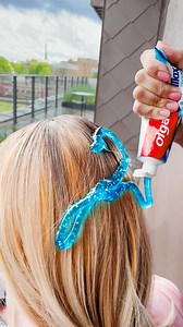 20M views · 111K reactions | Crazy toothpaste hair dye magic trick! Will it work? 樂 | 5-Minute Crafts | Facebook