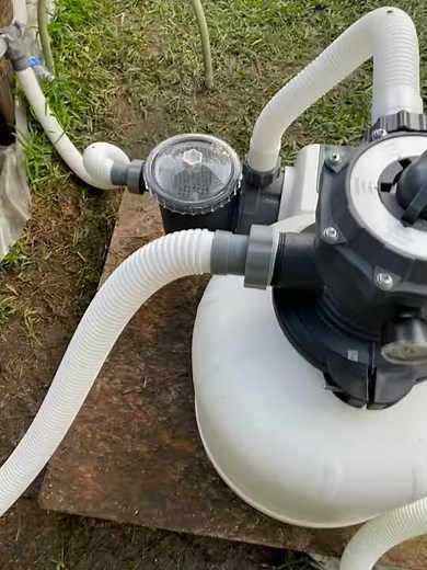 Intex krystal clear 3000 gph sand filter pump model sf60110-2