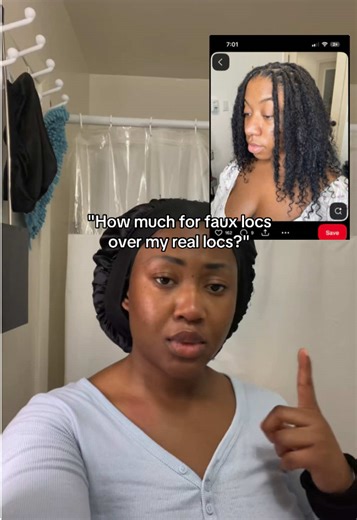 I'll always pay for my hair bc Abeg I no get time!🙅🏾‍♀️😫#fauxlocs #locs #dreads #locjournery #hairtok