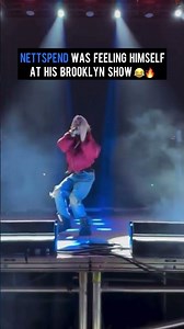 Nettspend was feeling himself at his Brooklyn show 😂🔥