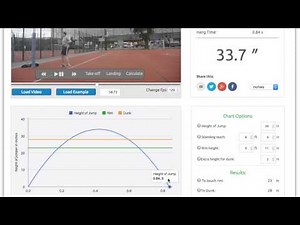 How to measure your vertical jump height with www.whatsmyvertical.com