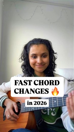 Change Chords FASTER With This ONE Technique 🎸 #shorts