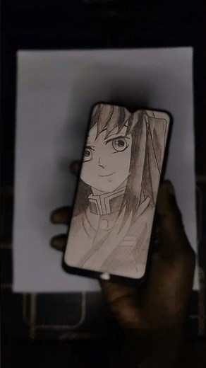 Muichiro Tokito Anime Sketch | Demon Slayer Fan Art Drawing ✍️🔥