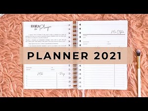MEU PLANNER 2021 EM DETALHES | VOCÊ PRODUTIVA