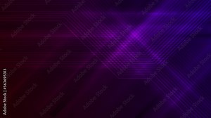Red violet abstract glowing minimal background with lines. Seamless looping motion design. Video animation Ultra HD 4K 3840x2160